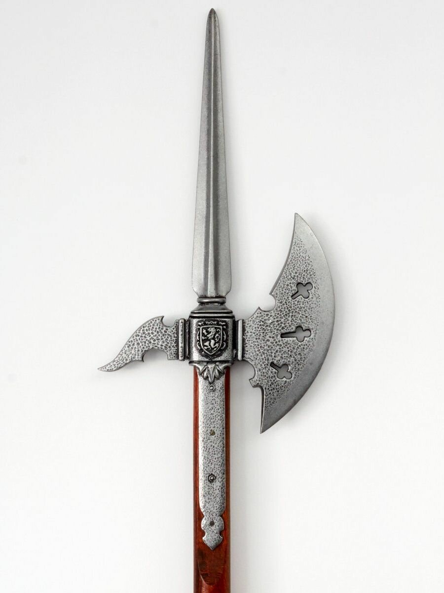 Алебарда Denix, Германия, сувенир, металл Zamak, длина 202см, вес 1900г, разноцветный — фото 1