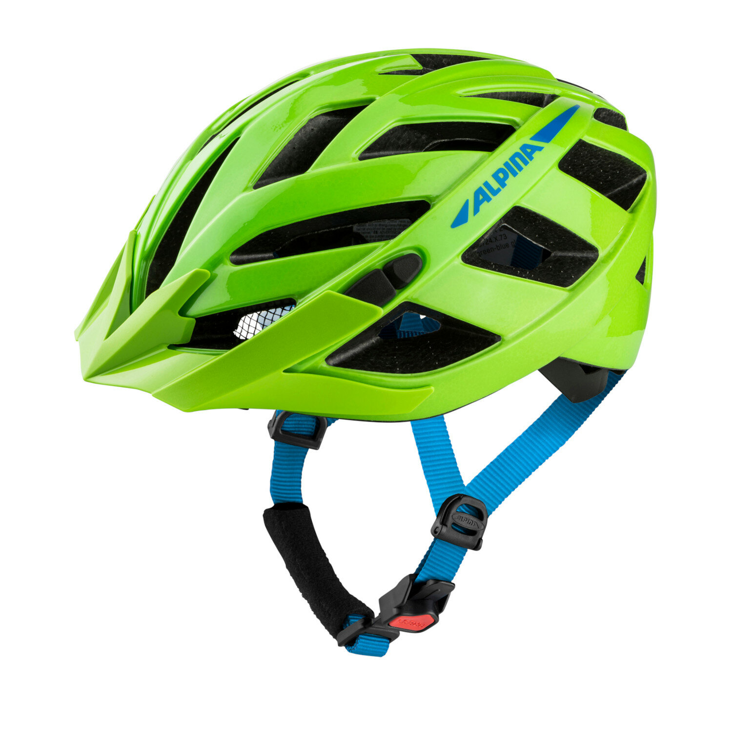 Велошлем ALPINA Panoma 3.0 Green-Blue Gloss (см:56-59)