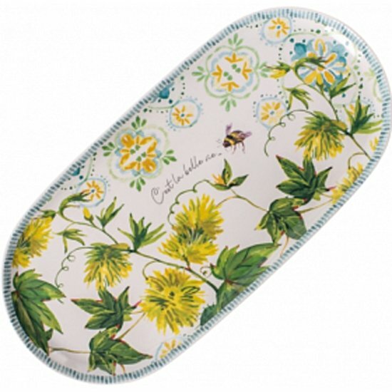 Блюдо Fioretta LA BELLE VIE овальное, 33x16.5 см, фарфор (TDB776)