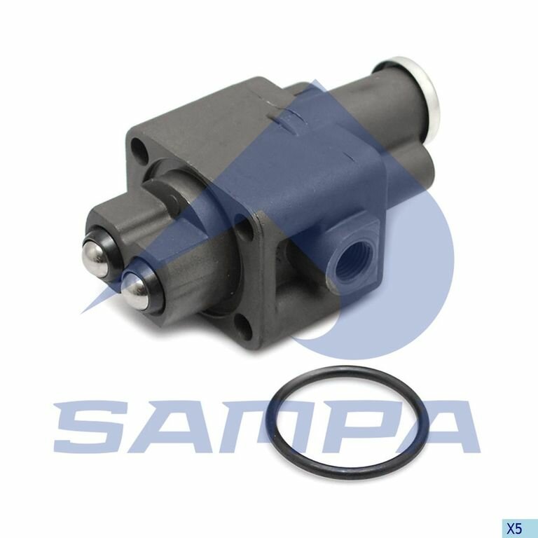 Клапан включения делителя КПП для КамАЗ, МАН, Мерседес, DAF, Iveco арт 092099 SAMPA