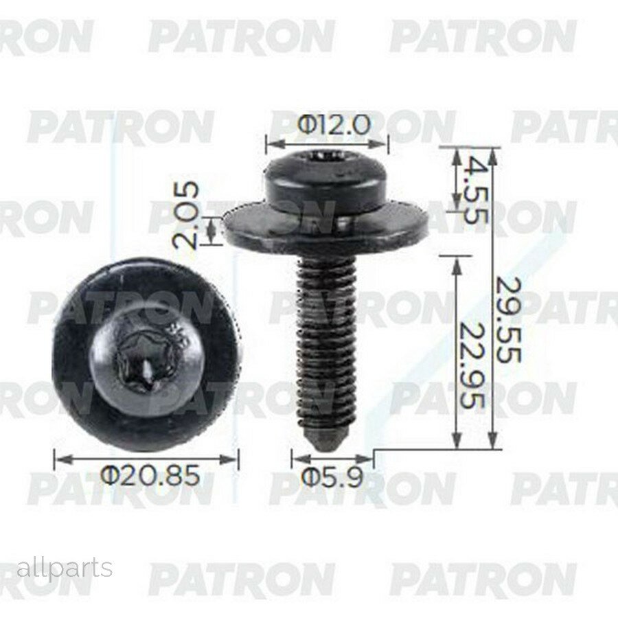 PATRON P37-2396 Винт
