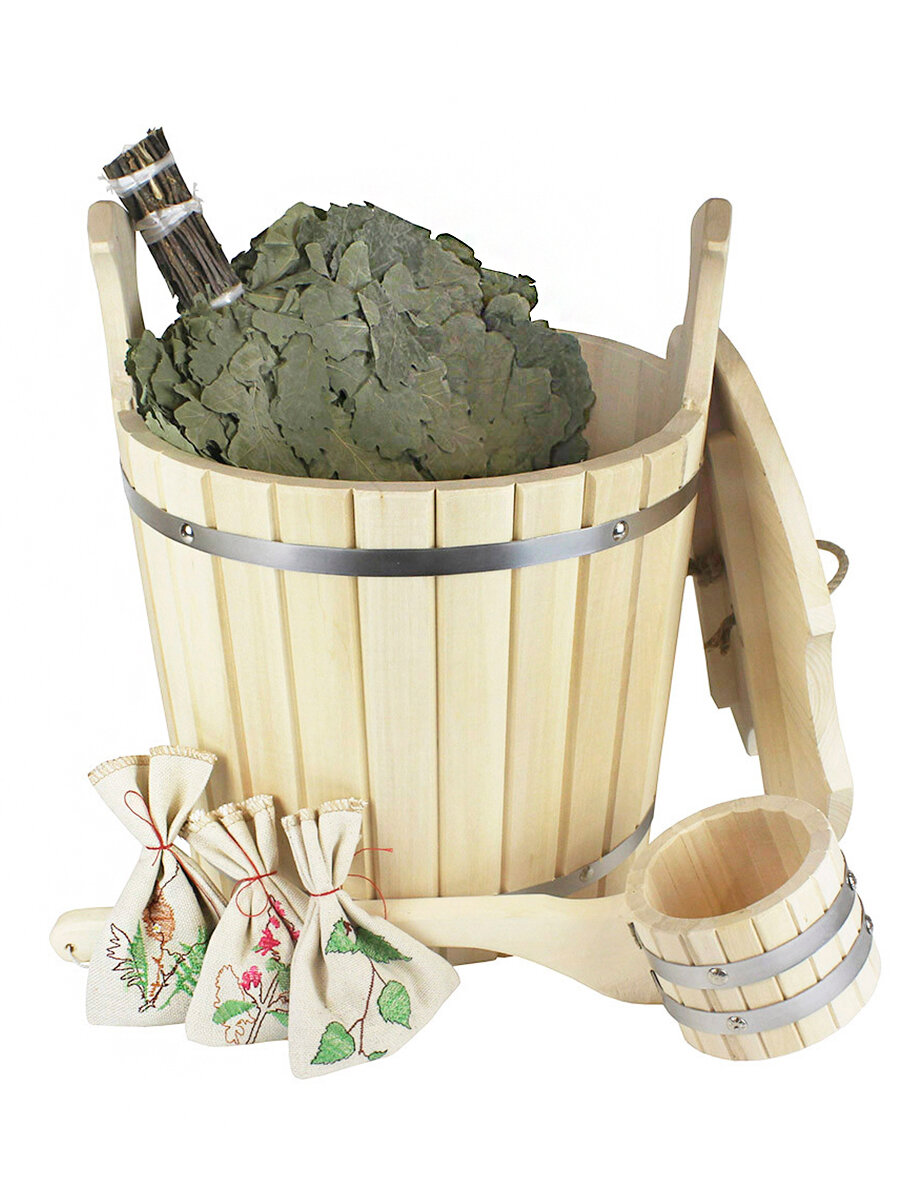 Подарочный набор для бани в запарнике