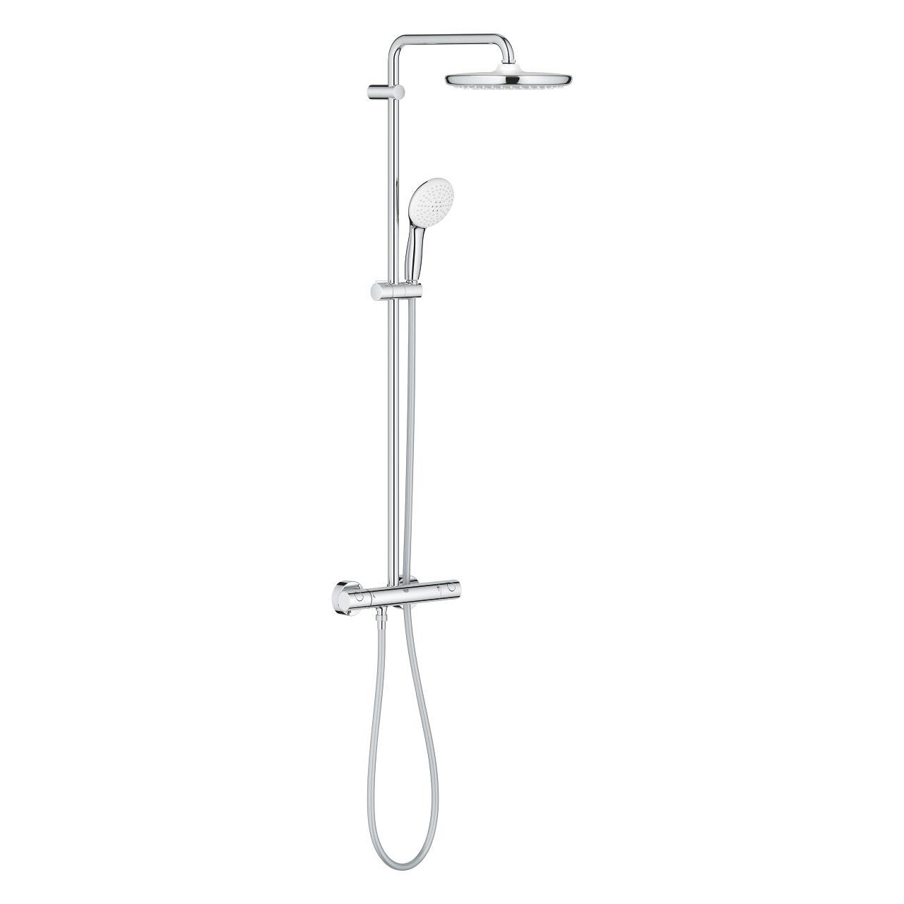 Душевая система Grohe Tempesta System 250, настенного монтажа с термостатом для душа, хром 26670001