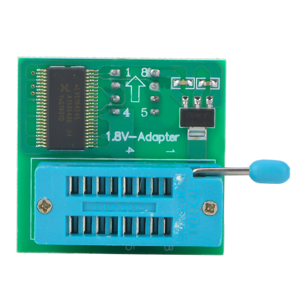 Адаптер 1,8 В для материнской платы телефона SPI Flash SOP8 DIP8 W25 MX25 CH341 TL866CS Conversion