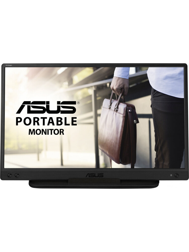 Монитор 15.6" Asus ZenScreen MB166C, 1920х1080, 60 Гц, IPS, черный (90lm07d3-b01170)