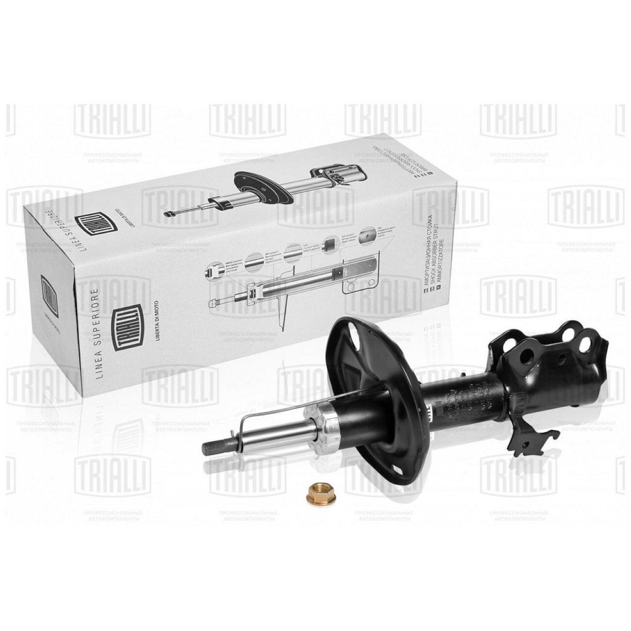 Trialli амортизатор стойка для автомобилей перед. прав. газ. ag19353