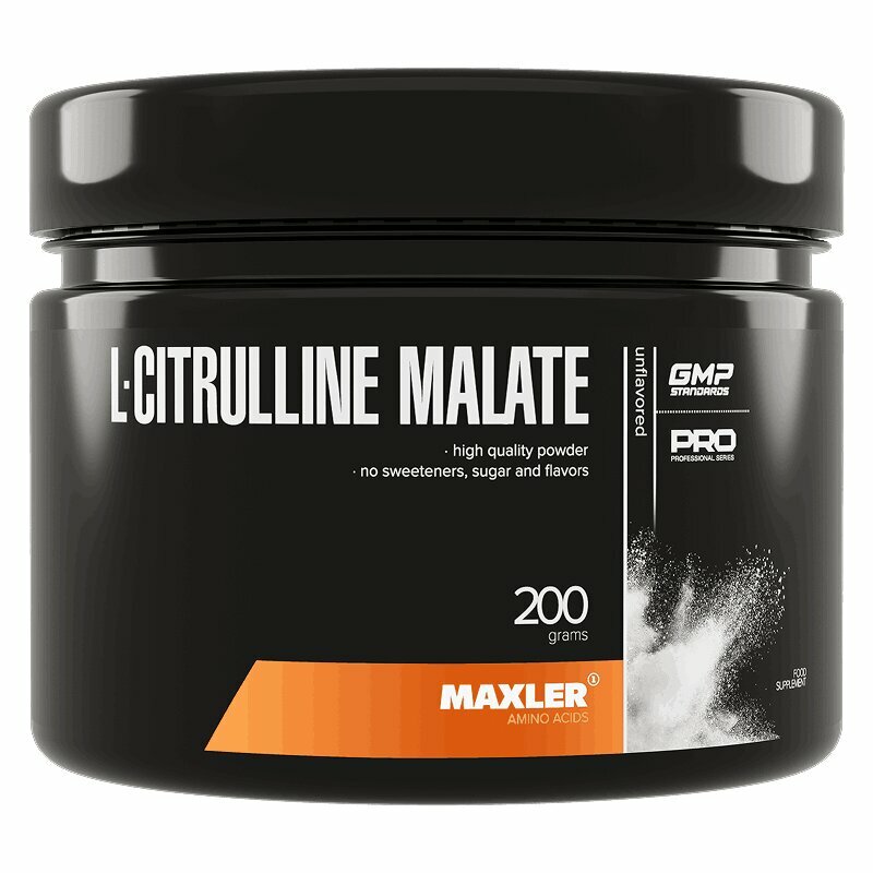 Макслер 100% Голден Л-Цитруллин Малат Пор.200Г