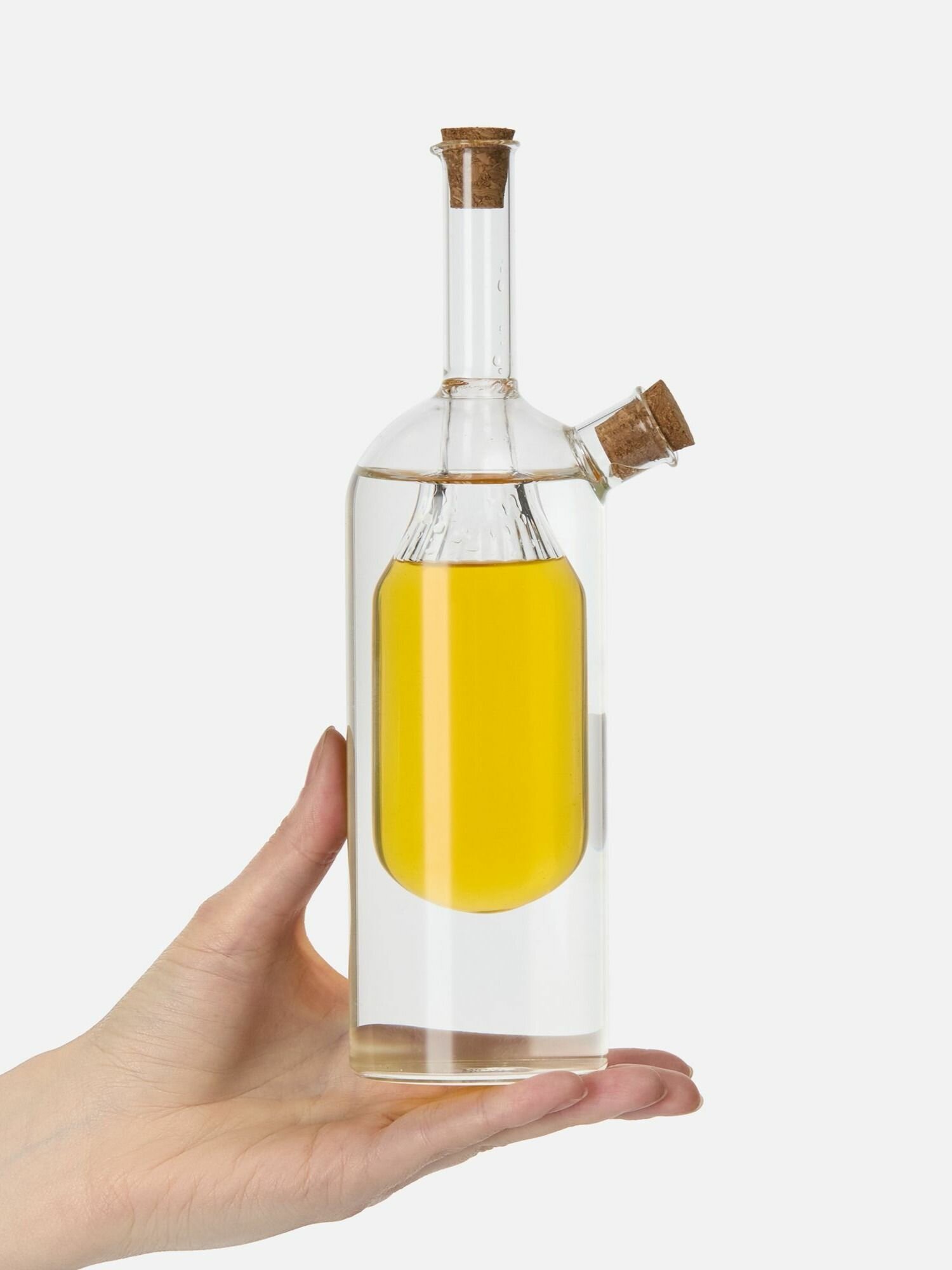 Емкость для масла и уксуса, бутылка с пробковой крышкой, Molti, Wellspring, 350 мл и 100 мл