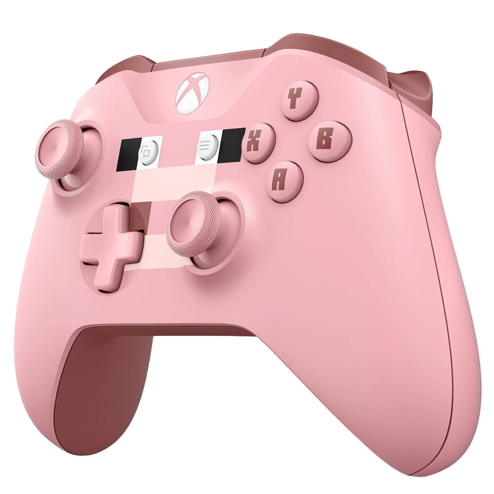 Джойстик Xbox One S/X Controller Wireless Minecraft Pig (OEM в пакете)