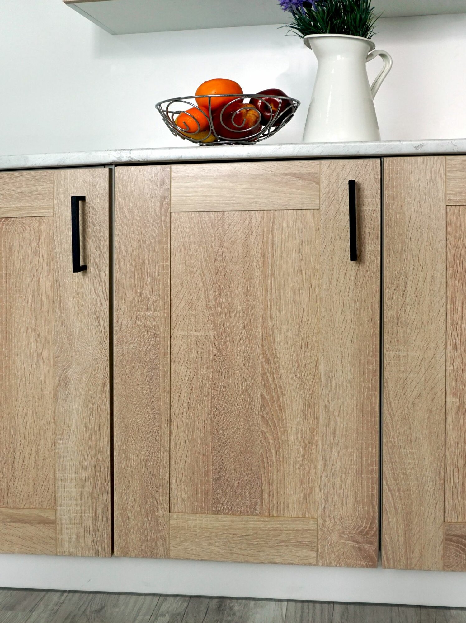 Кухонный гарнитур VITAMIN Шкаф модульный напольный с дверкой без столешницы. ЛДСП Цвет "Дуб Сонома" ширина 40 см.