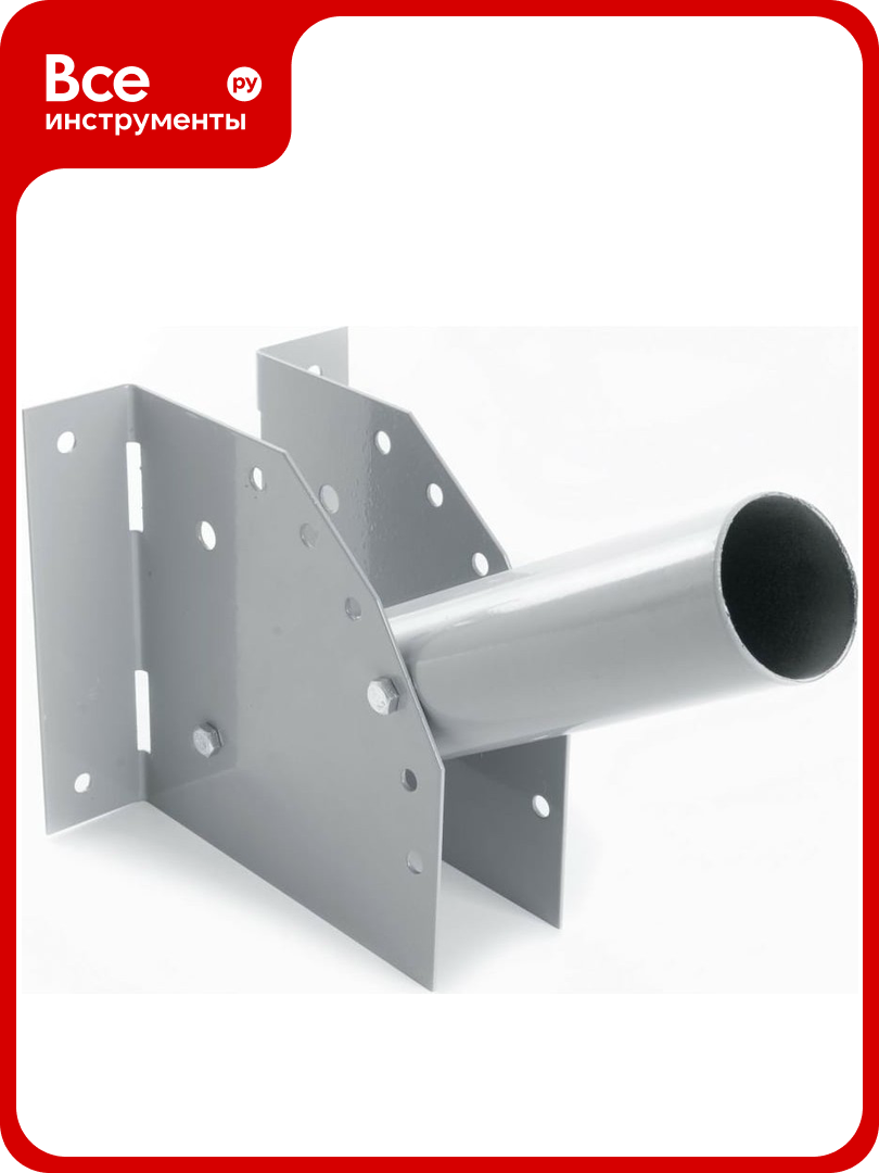 Кронштейн FERON ДС-1-48 для уличного светильника, 41427, с переменным углом d48mm, серый 41427, Дополнительные