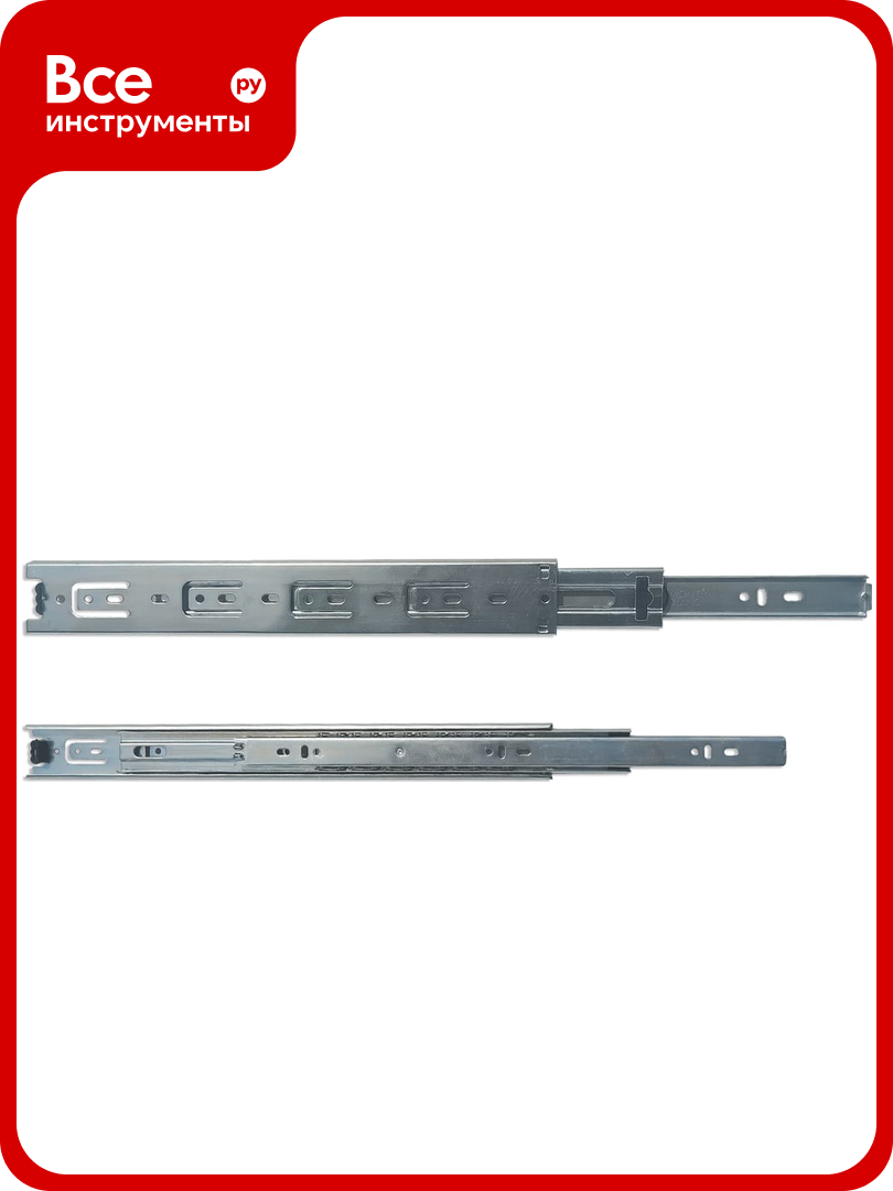 Направляющие шариковые Mont Blanc 42/300 упак. 2, стали, 300 мм