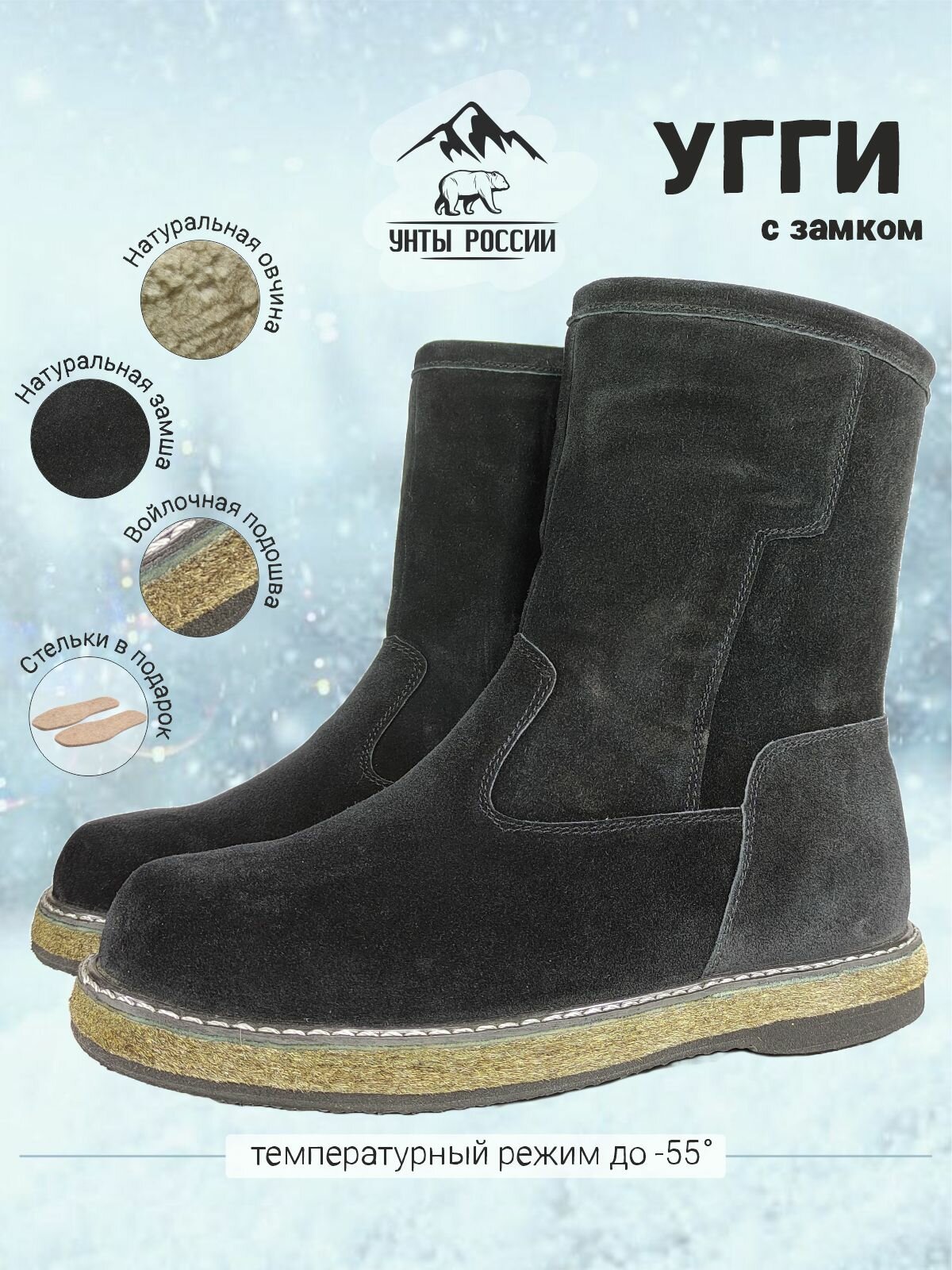 Угги Осень-зима 2025