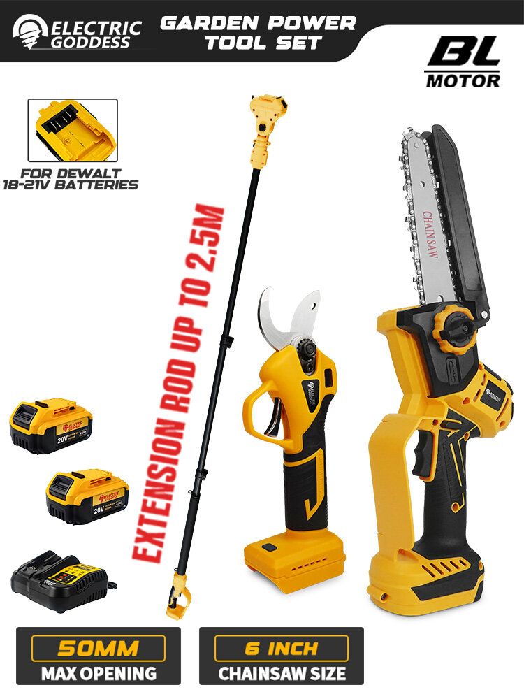 Высокорез-Секатор и Пила с удлинителем