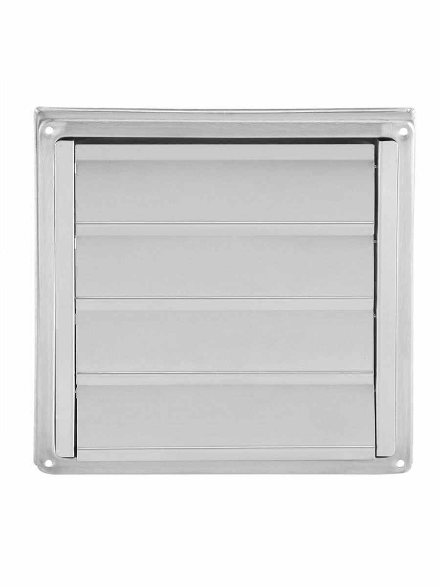 Квадратное вентиляционное отверстие 95 мм, настенный вытяжной вентилятор из нержавеющей стали для сушильной машины, простая установка и прочная конструкция
