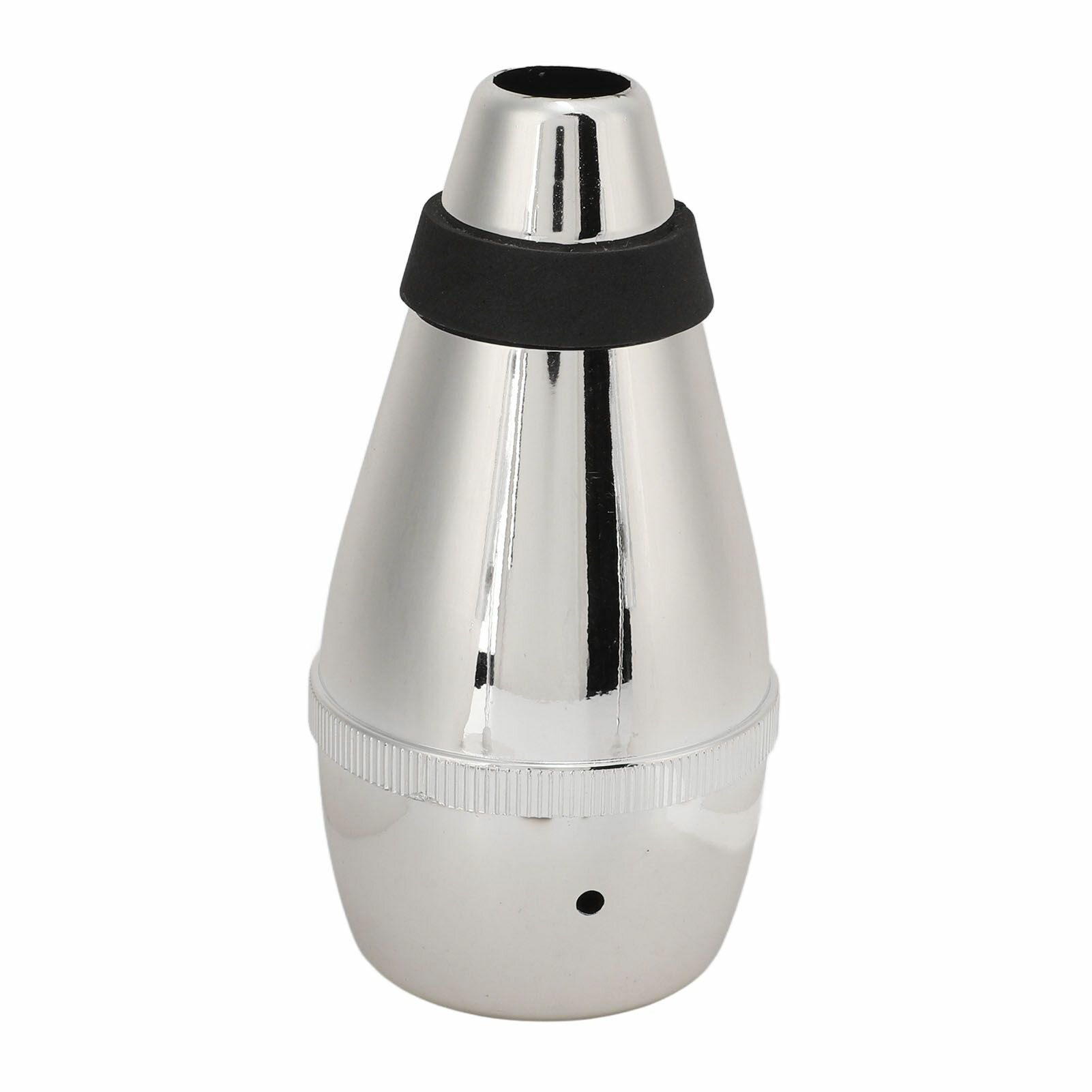 Сменный глушитель для трубы, АБС-пластик, мини-полностью закрытый глушитель, аксессуары для трубы, серебро