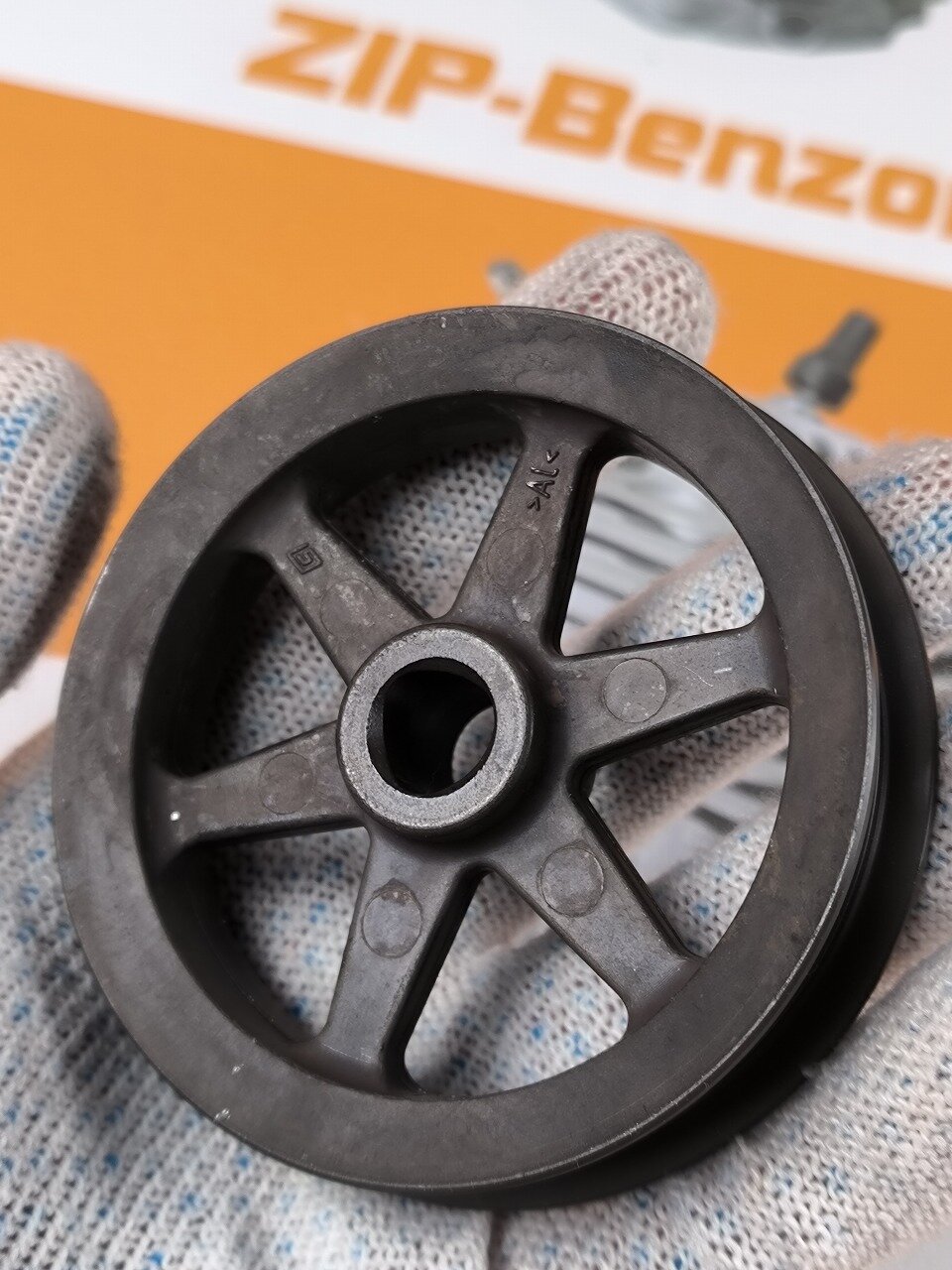 Шкив ременный (ведомый) на бензорез Stihl TS 420/410 ОРИГИНАЛ