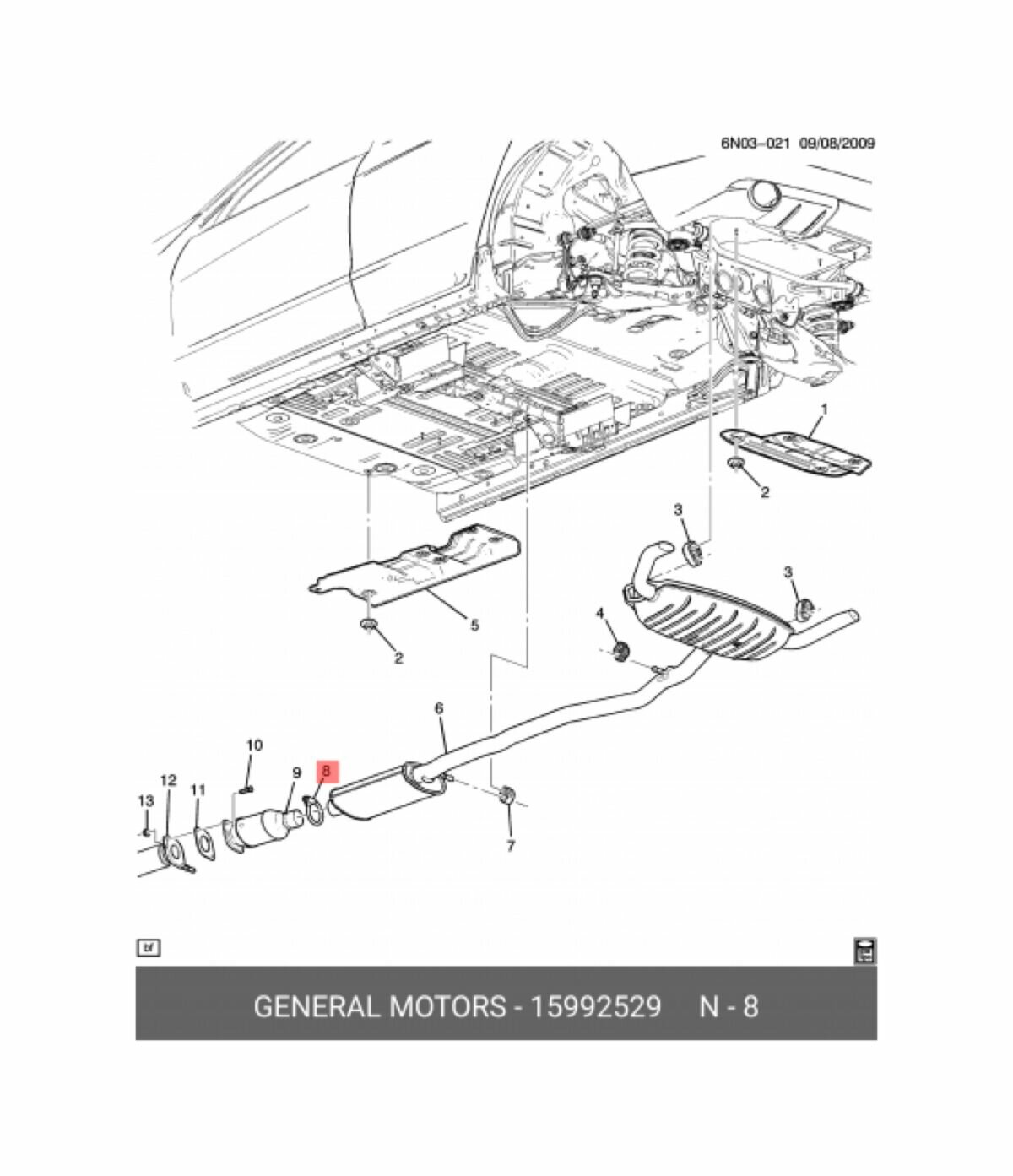Хомут Выхлопной Трубы [Org](Gm/Opel/Chevrolet 15992529)