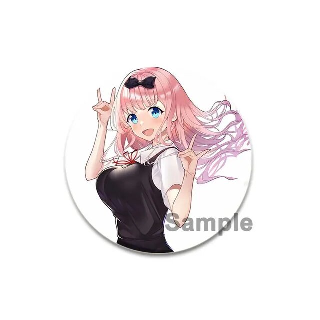 58/44/32 мм аниме Kaguya-sama Wa Kokurasetai ультра романтическая брошь на булавке DIY рюкзак украшение для одежды ювелирные аксессуары подарок