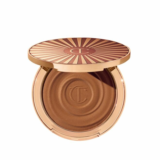 Кремовый бронзер для лица Charlotte Tilbury Beautiful Skin Sun-Kissed Glow Bronzer 2 MEDIUM 21g