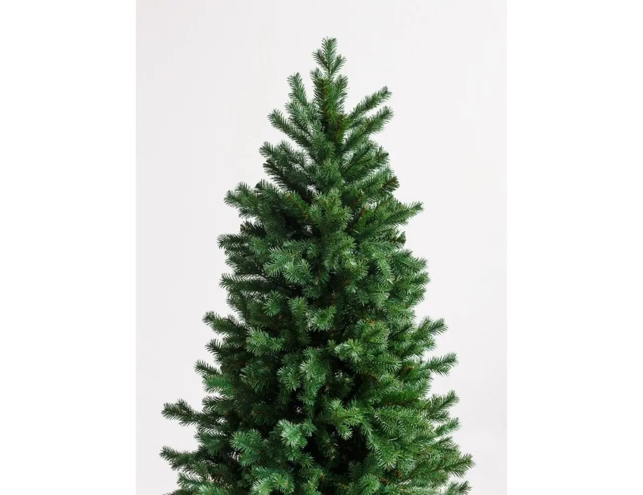 Искусственная узкая елка Леман Премиум 180 см, литая + ПВХ, GREEN TREES