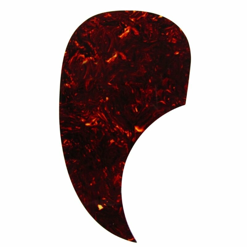 Acoustic Guitar Pickguard Self Adhesive Anti-Scratch Sticker Shell Guard Plate