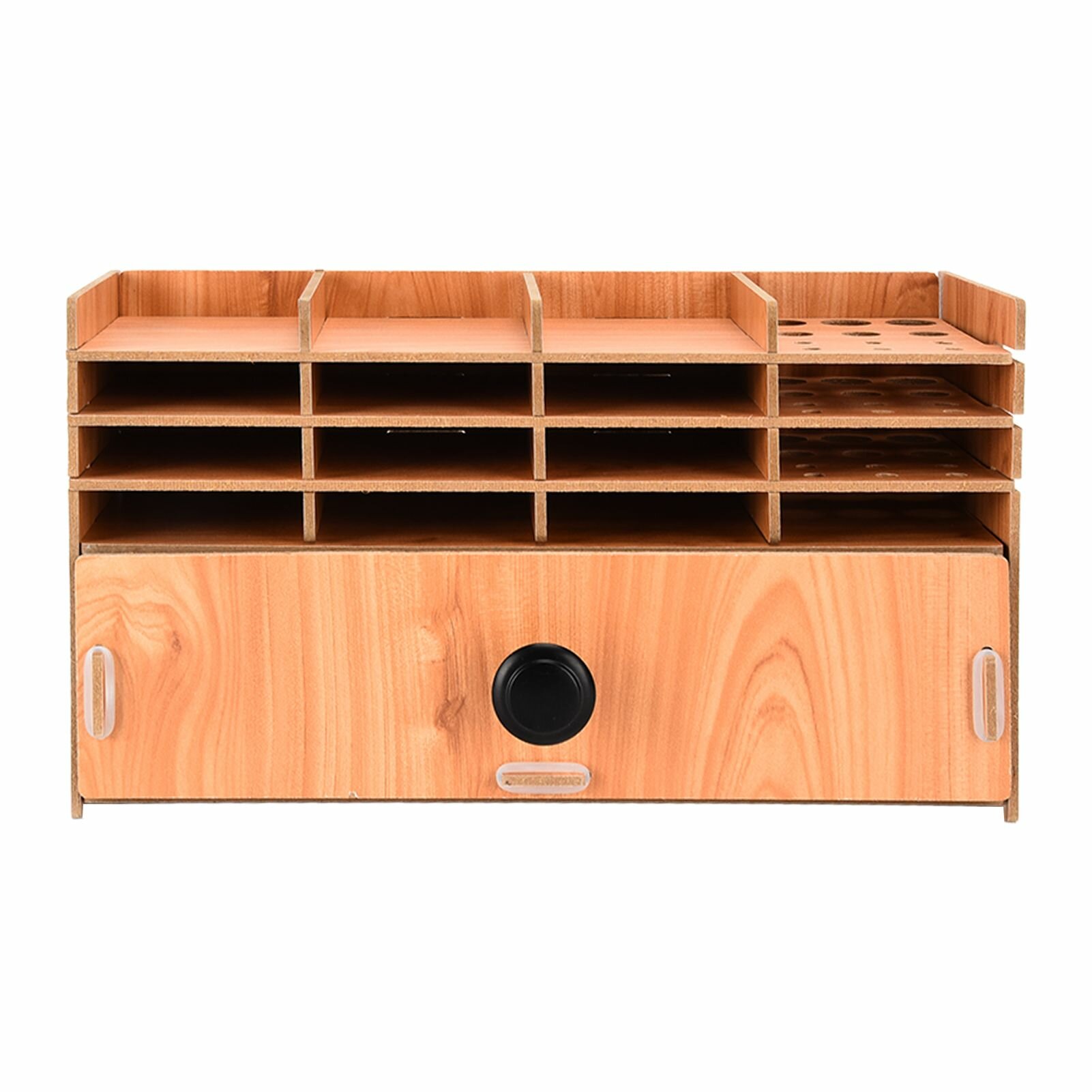 Ящик для хранения стразов, деревянный многослойный сетчатый органайзер для серег, ожерелья, чехол для инструментов сделай сам , со стразами и отдельными отделениями