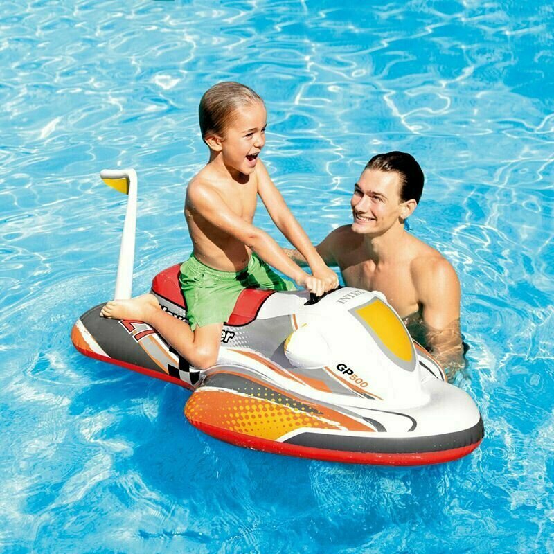 Детская надувная моторная лодка