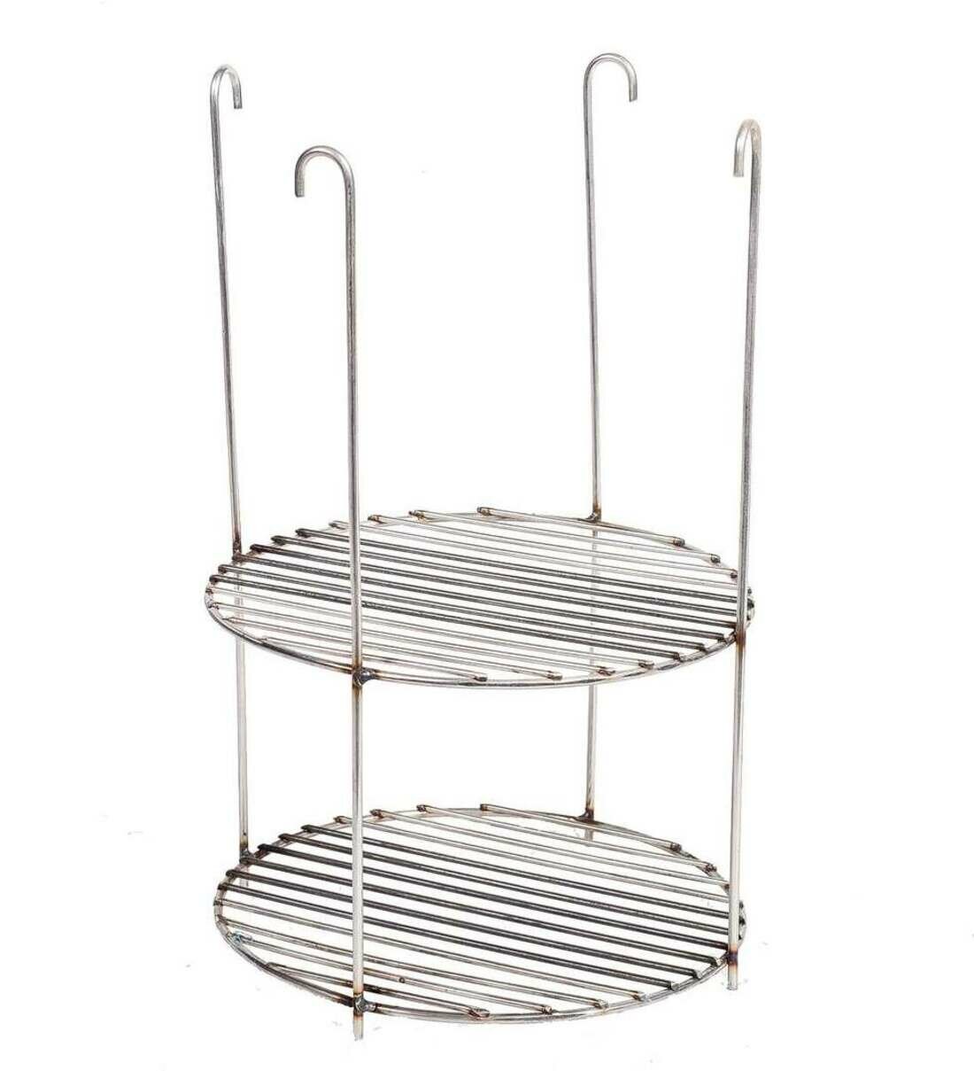 Этажерка для тандыра Технокерамика двухярусная, диаметр 220 мм