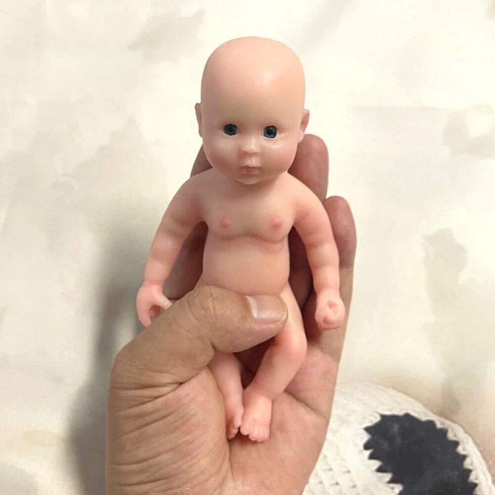 COSDOLL 15 см Силиконовые Мини-куклы Реборн Розовый, opened eyes