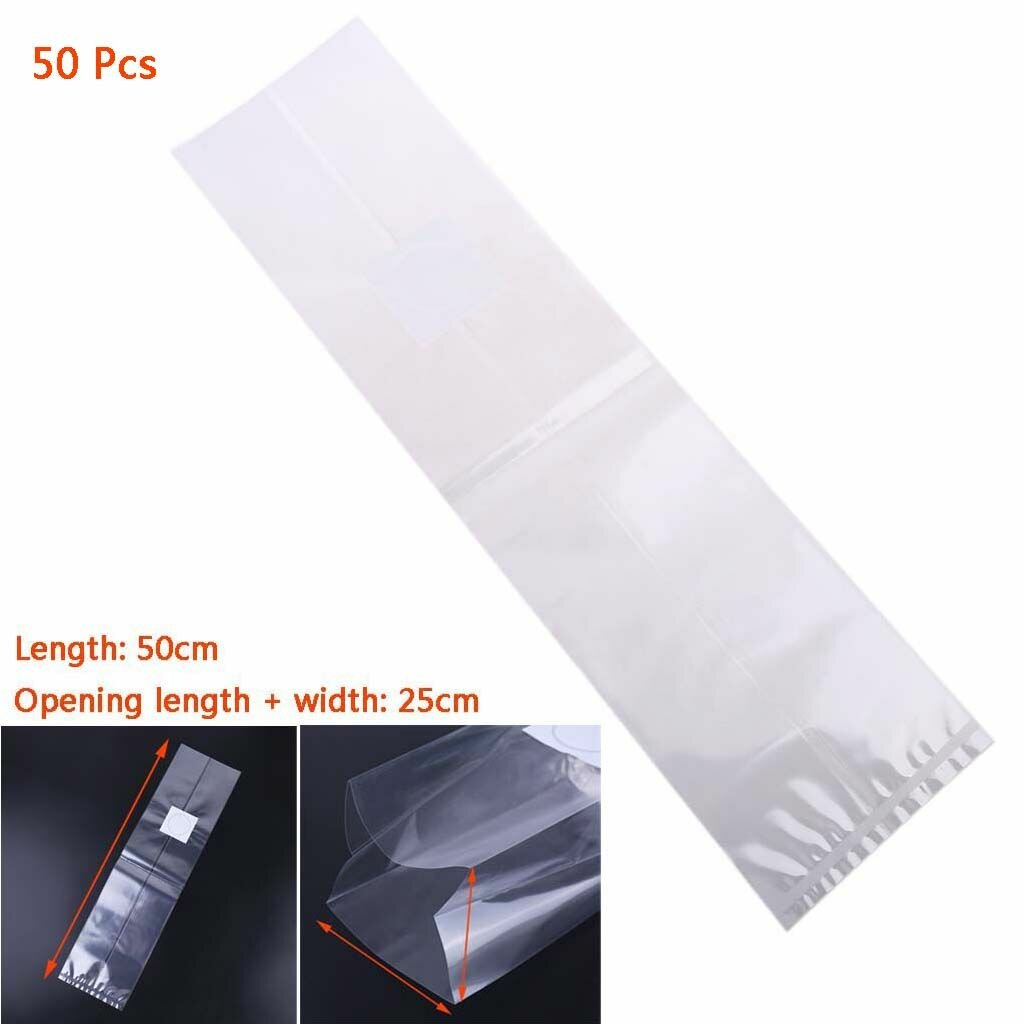 Мешки для выращивания грибов 50шт. Для кислорода при высокой температуре на открытом воздухе