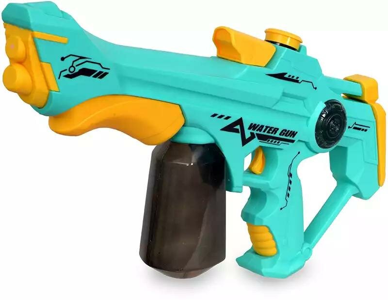 Пистолет водный КНР электронный, на аккумуляторе, 41 см, 550 мл, зеленый
