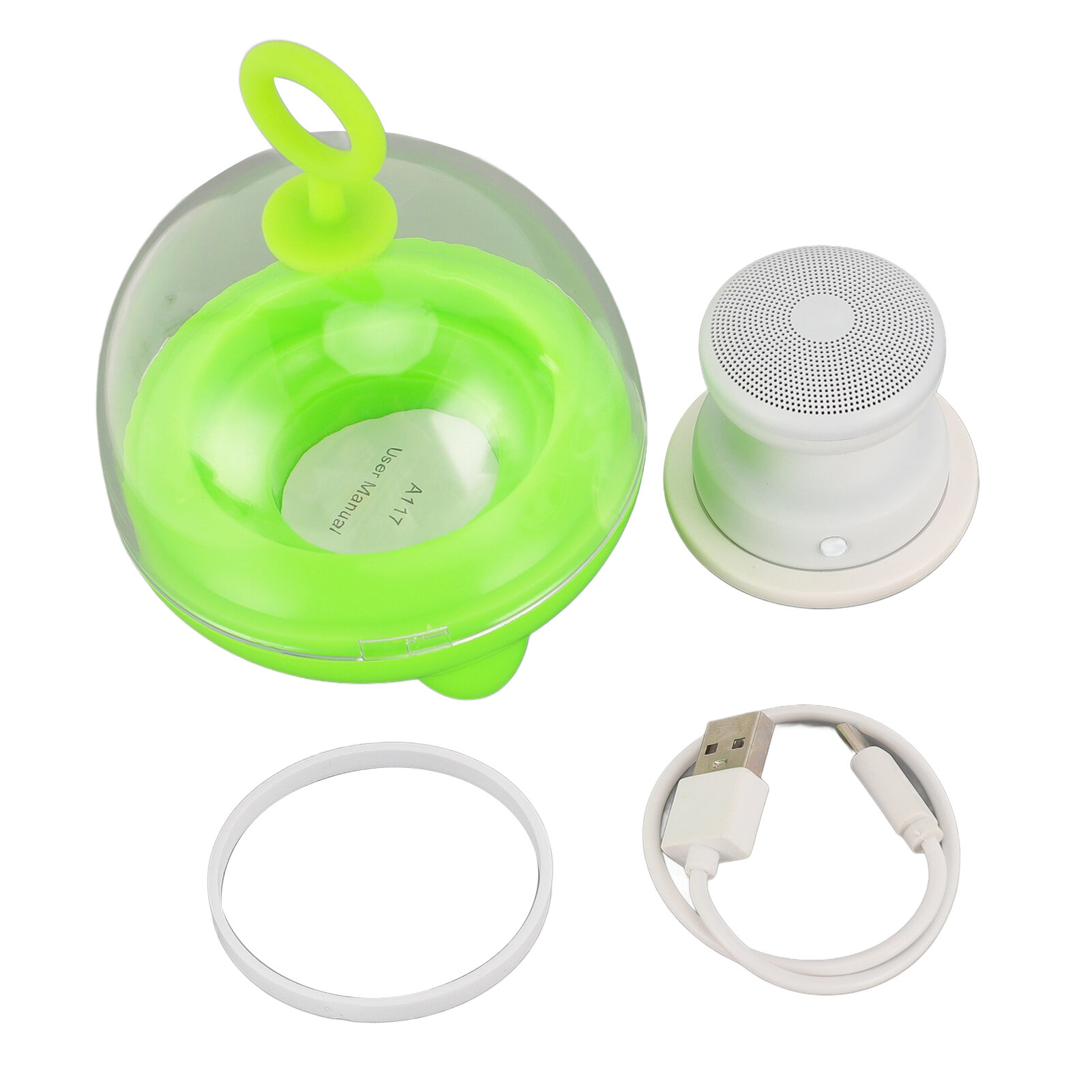 Мини-динамик с магнитным креплением (белый)