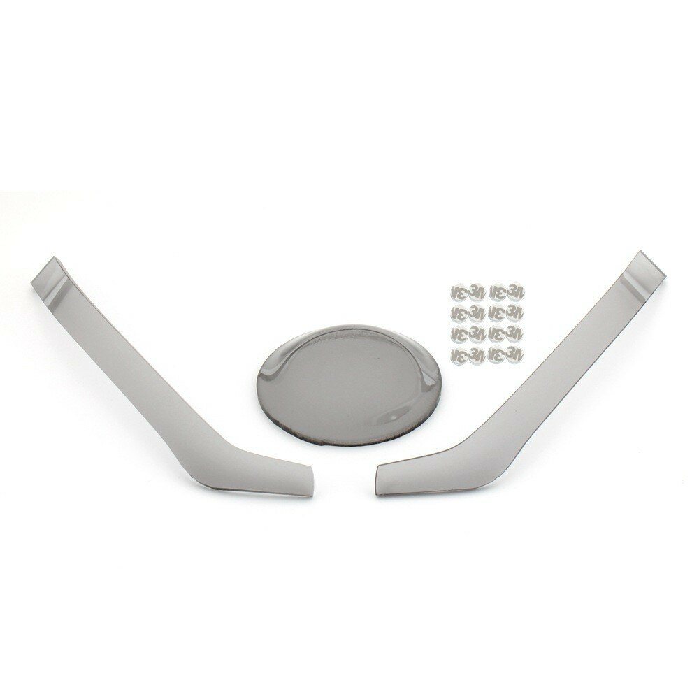 Защита фар moto mt 09, флуоресцентный серый, прозрачный, серый