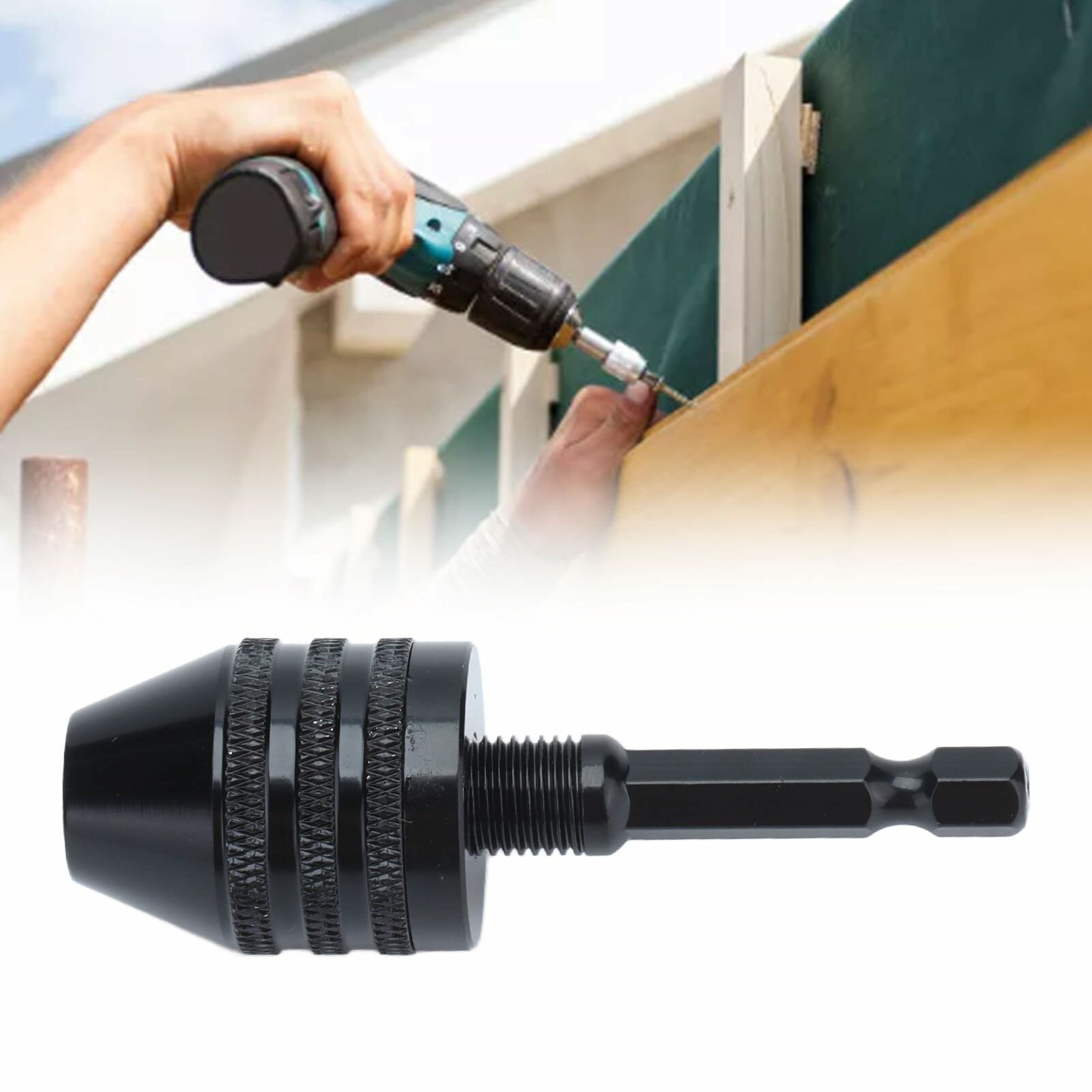 Быстросменный патрон для сверла с шестигранным хвостовиком 0,6 8 мм, зажимной инструмент из алюминиевого сплава для шлифовального станка, отвертка