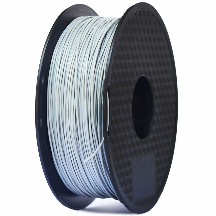 TPU 95A гибкий катушки Светло-серый(Filament Пруток), Материал tpu для FDM 3d принтеров, диаметр 1,75 мм, высококачественный пластиковый материал