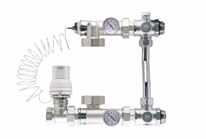 Сантех насосно-смесительный узел1 с термостатической стабилизацией PROFACTOR PF MB 840