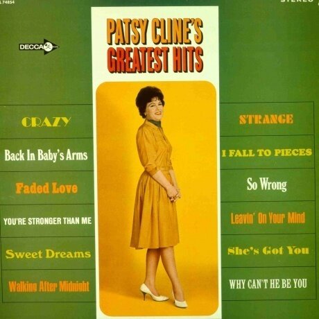 Patsy Cline - Greatest Hits (Analogue) (0753088485473) виниловая пластинка