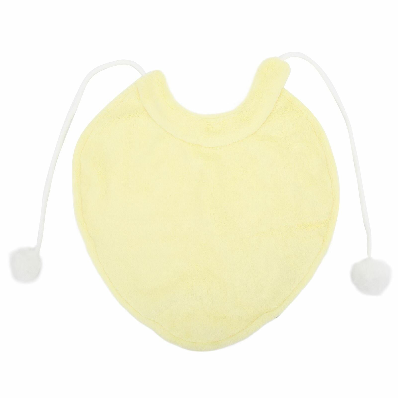 Плюшевый халат для собак, желтый, XL