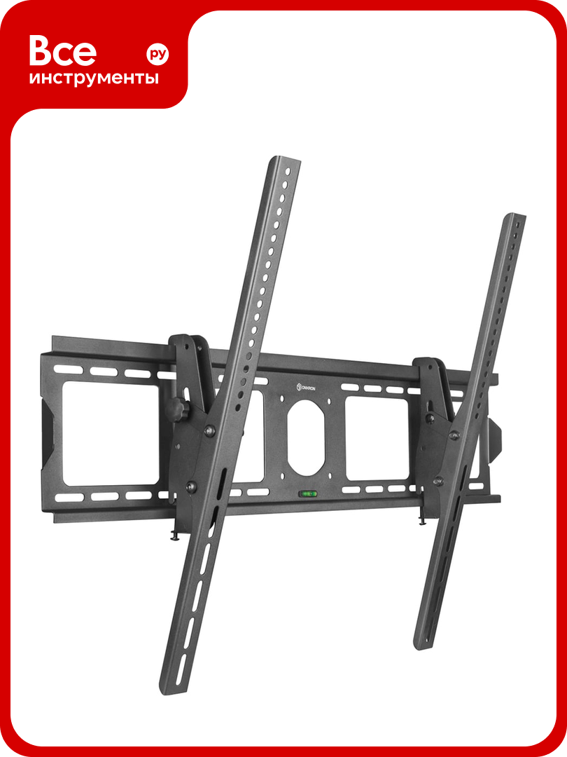 Наклонный кронштейн для телевизора ONKRON Black UT4, для больших и сверхбольших digital-панелей