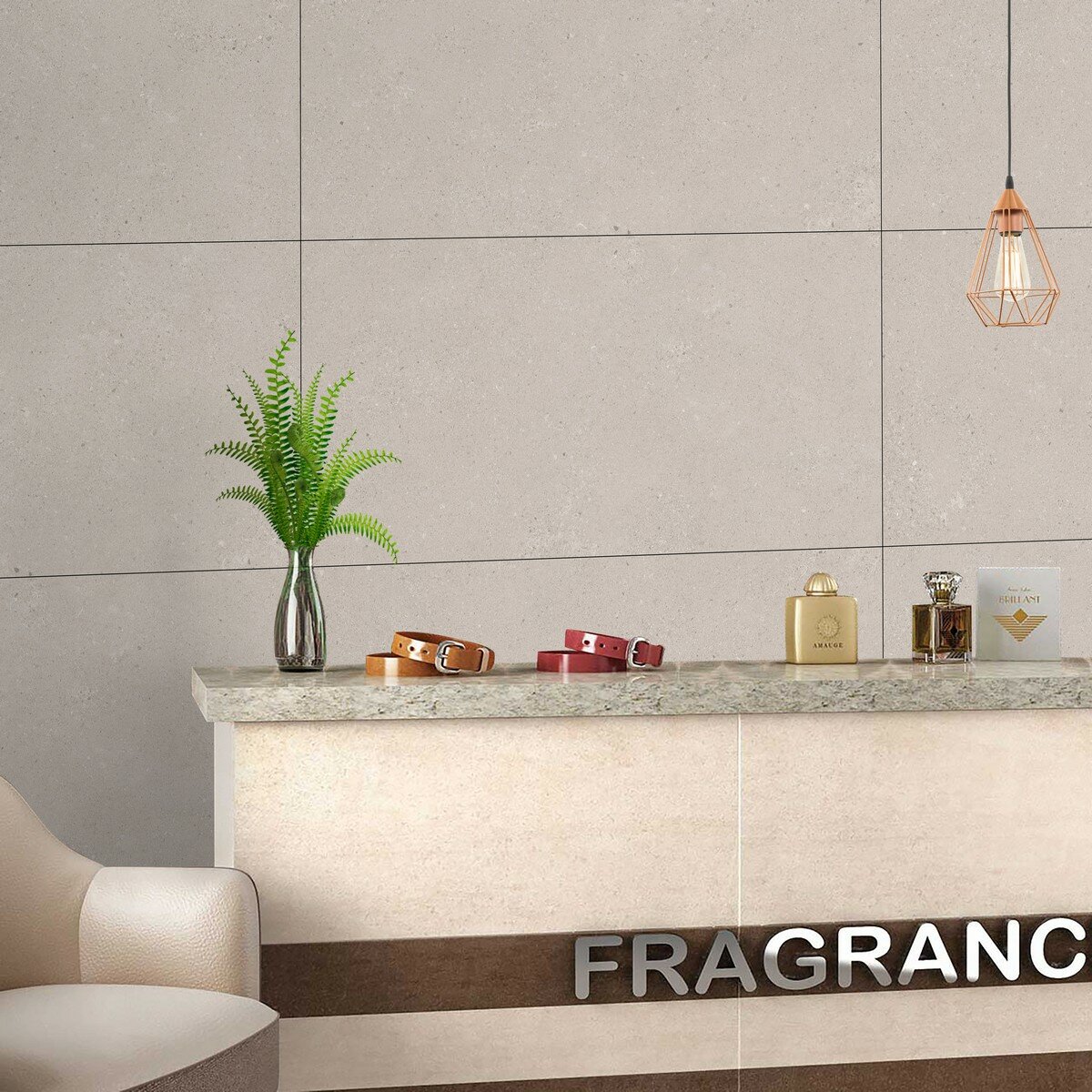 Керамогранит Neodom Bottega Caliza Matt 60x120 N20641 под камень матовая Глазурованная, Износостойкая, Морозостойкая, морозостойкая