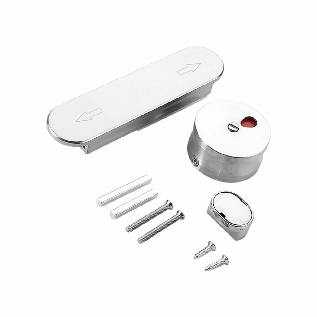 Бесшумный нажимной замок для ванной комнаты из цинковых сплавов