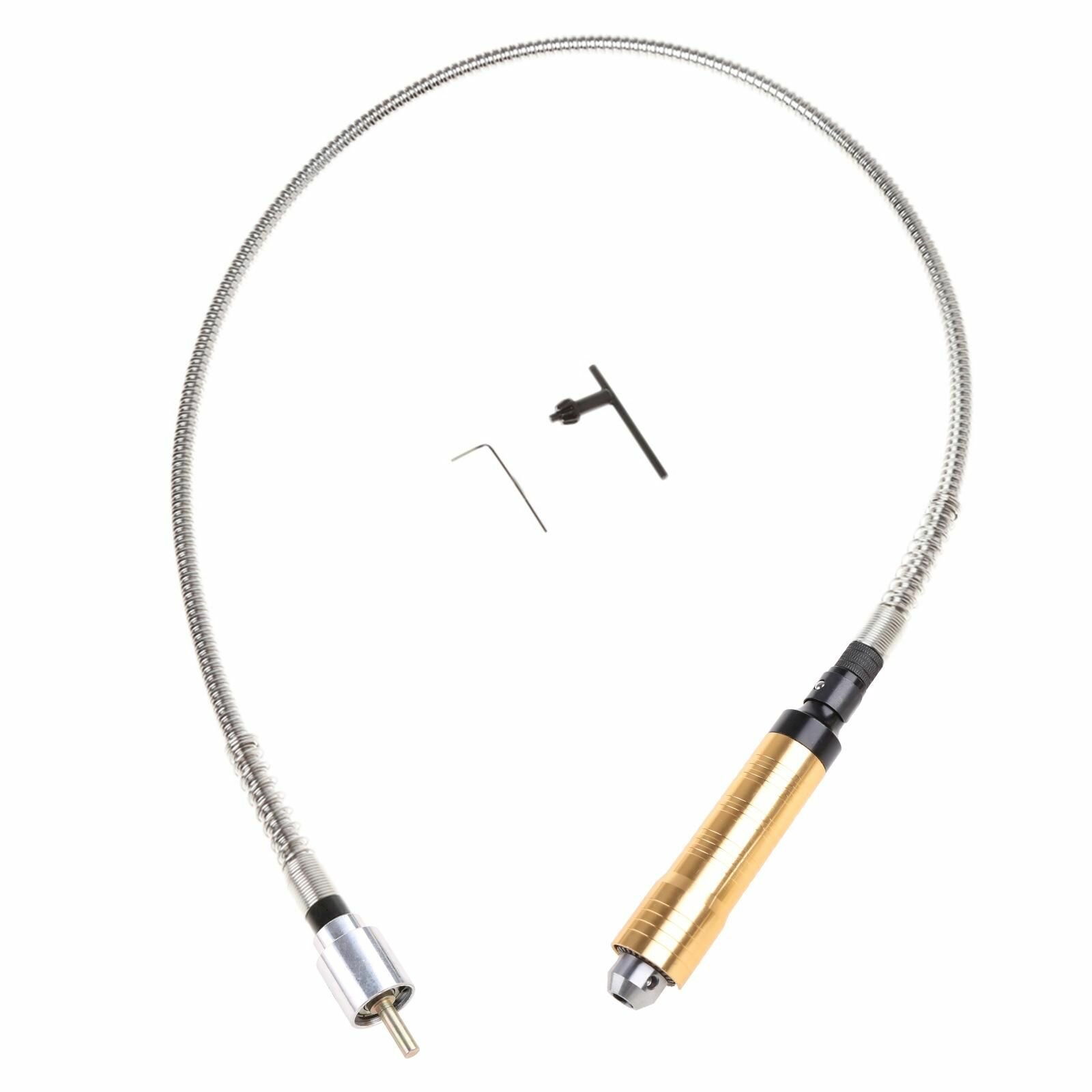 Золотая электрическая дрель, электрическая шлифовальная машина, гибкий вал из нержавеющей стали 0,3-6 мм