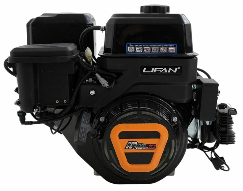 Двигатель Lifan KP460E EFI D25 18А (23 лс, электростартер, катушка 18А, вал 25 мм, инжектор)