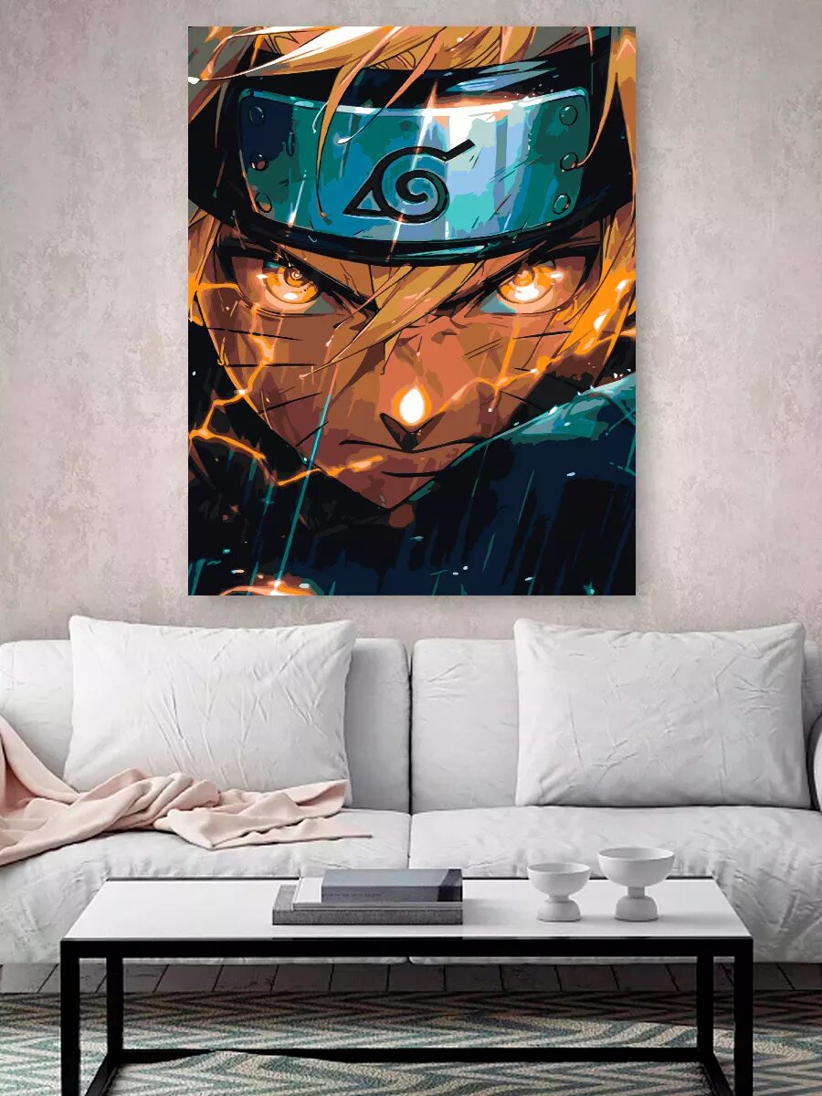 Картина по номерам Аниме