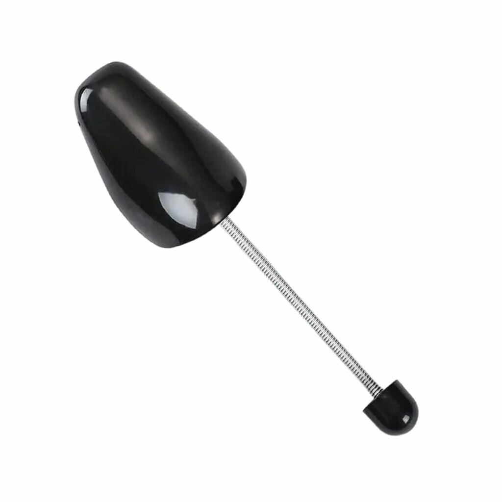 Пластиковая распорка для обуви с регулируемой пружинной конструкцией для мужчин и женщин для поддержания свежести обуви и предотвращения складок, Черный - Женский стиль