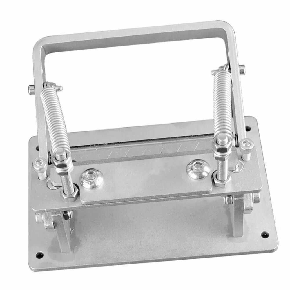 Ручная машина для снятия кожи из нержавеющей стали, регулируемая для резки и снятия кожи, инструмент для изготовления ремней и браслетов