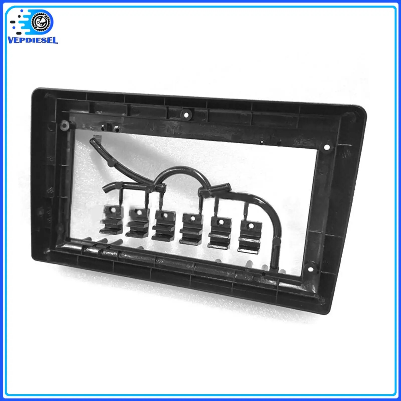 От 7 до 9 дюймов Универсальный два 2 двойных Din автомобильного радиоприемника, авто стерео головное устройство, панель приборной панели, монтажная рамка, комплект отделки лицевой панели