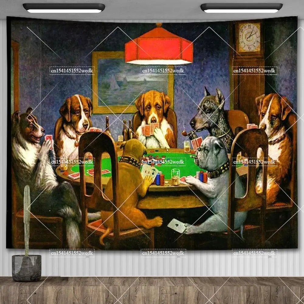 Гобелен FFO, Dogs Playing Poker, полиэстер
