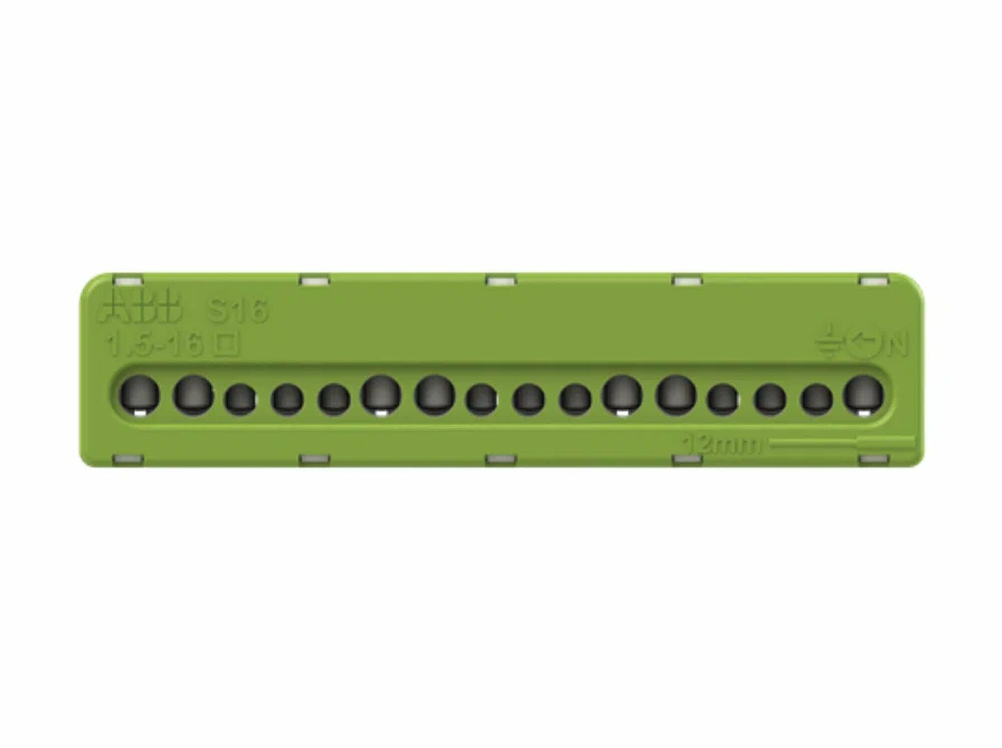 Винтовой клеммник ABB, PE7x16- 9х6мм, PEK/S16 1SPE007715F0743